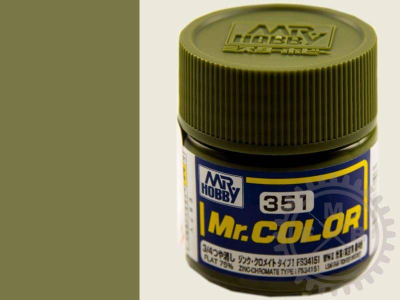 C-351 Zinc-Chromate Type FS34151 (10 ml) – Mr. Color for Aircraft ...